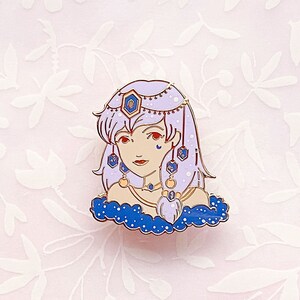 September Witch Sapphire Enamel Pin - Etsy