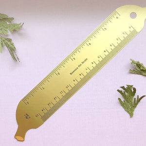 Gold Banana for Scale Ruler - Etsy