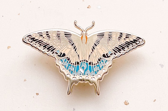 Eastern Tiger Swallowtail Butterfly Enamel Pin - Etsy