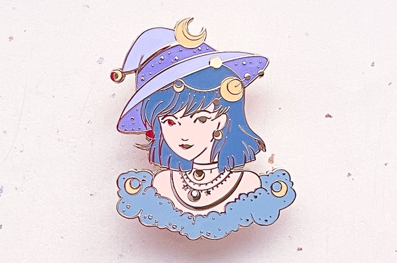 June Witch Alexandrite Enamel Pin - Etsy