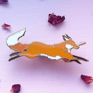 Fox Thief Enamel Pin seconds B Grade - Etsy