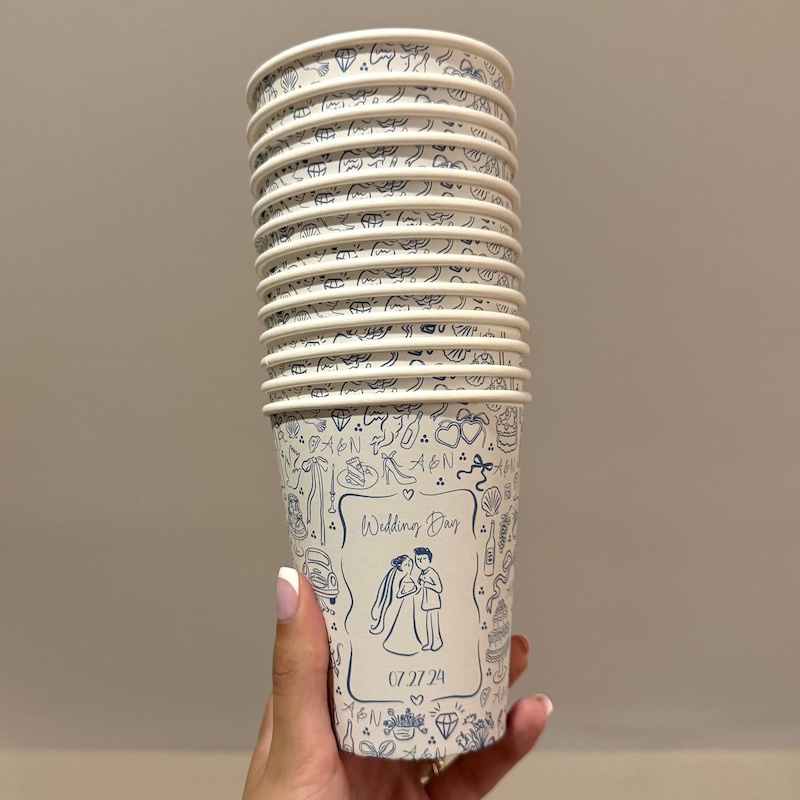 Wedding Cups - Etsy