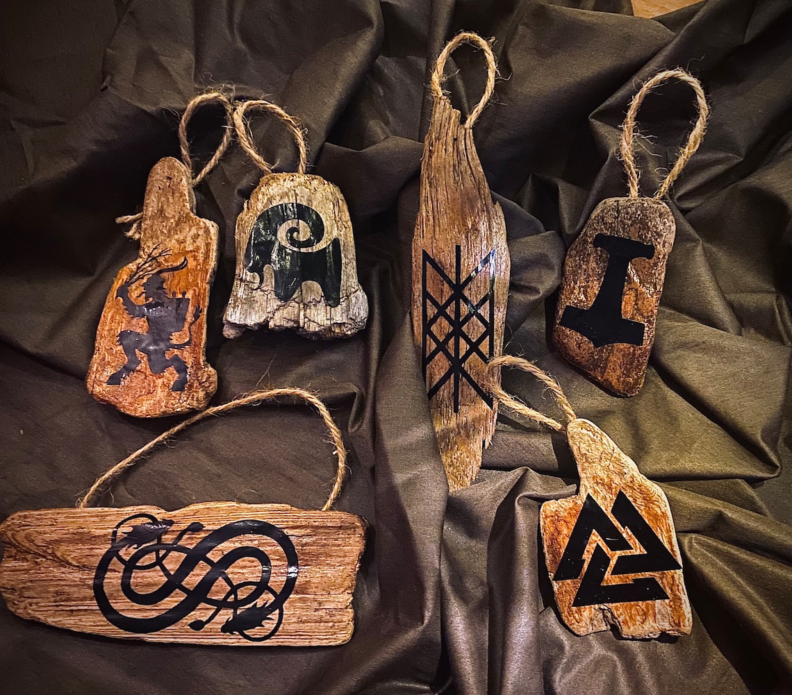 Pagan Yule Ornaments Viking Christmas Decorations - Etsy