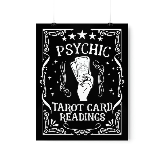 Tarot Reading Poster