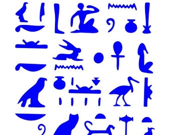 Egyptian Scarab 783-B091 Stencil - Etsy