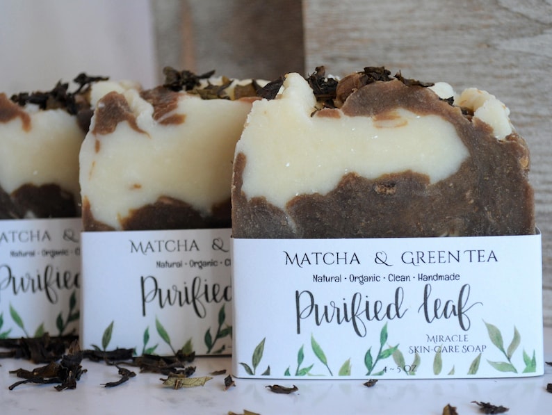 Matcha & Green Tea Soap, Miracle Skincare Soap, Organic Soap, Homemade ...