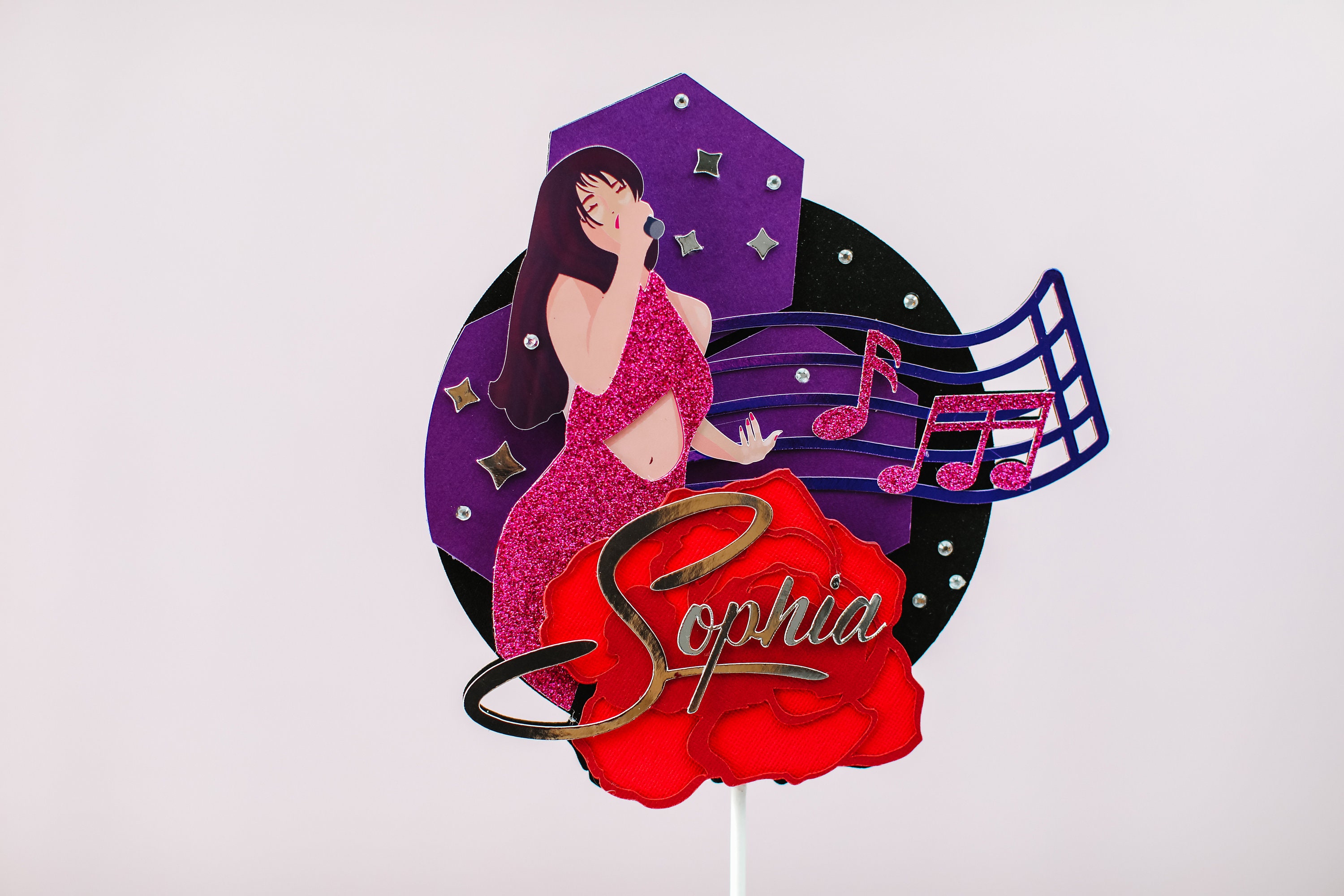 Selena Cake Topper SVG File Digital Download Only Print and - Etsy