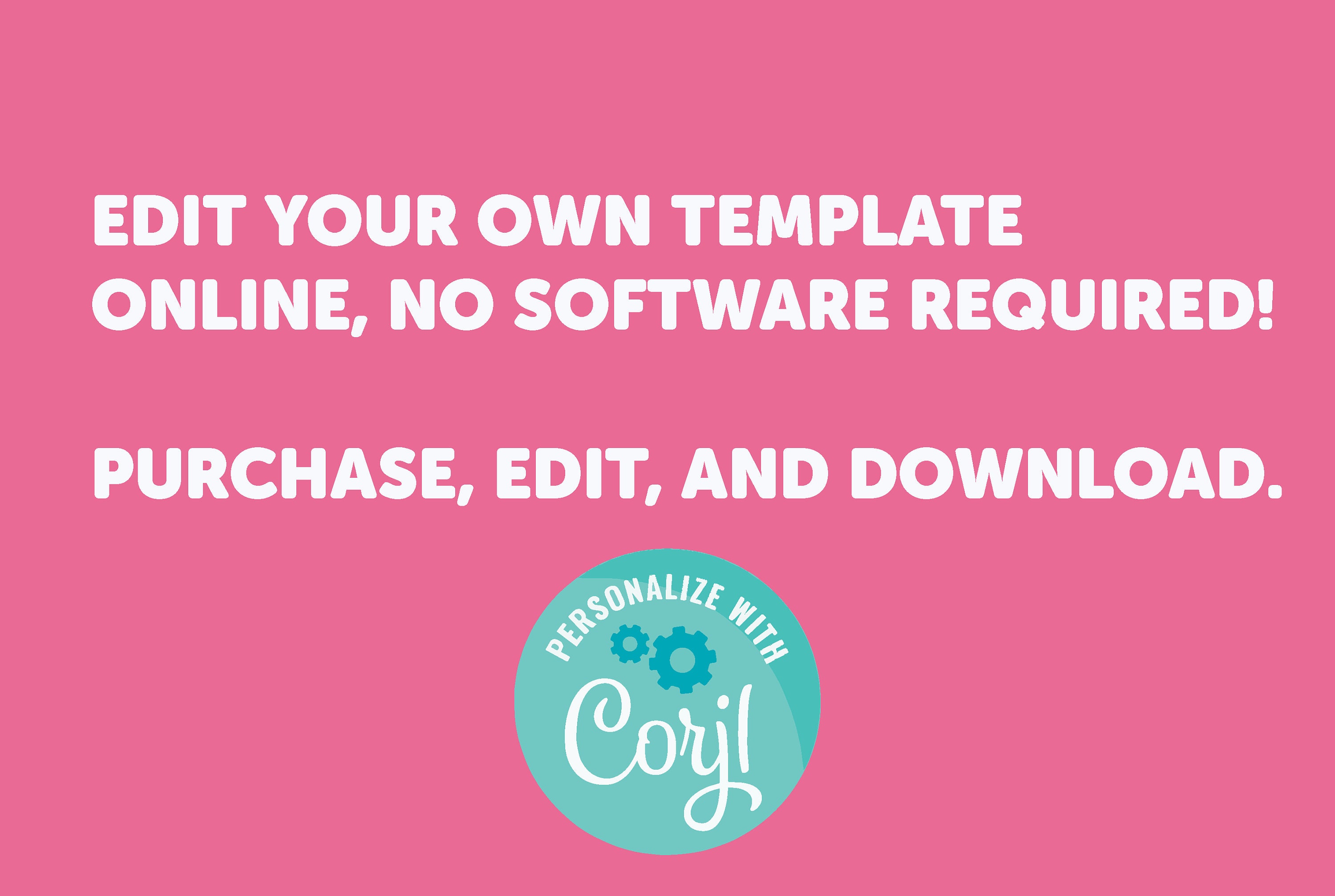 Donut Box and Milk Invitation Edit Yourself Corjl | Etsy