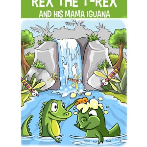 Rex the T-rex, Kids Dinosaur Book, Instant Download, Dinosaur E-book ...