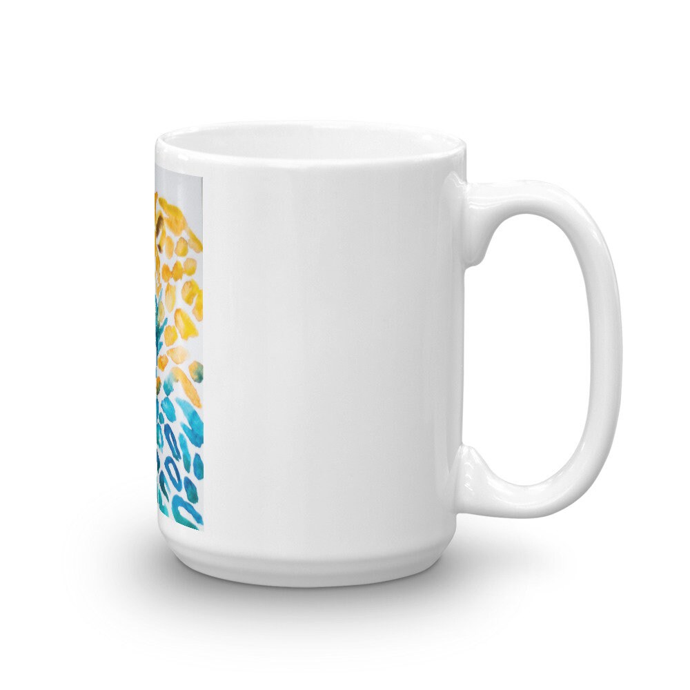 Cheetah Mug, Watercolor Cheetah Mug, Cheetah Gift, Cheetah Coffee Mug ...