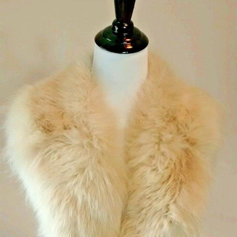 Vintage Fox Fur Stoles - Etsy