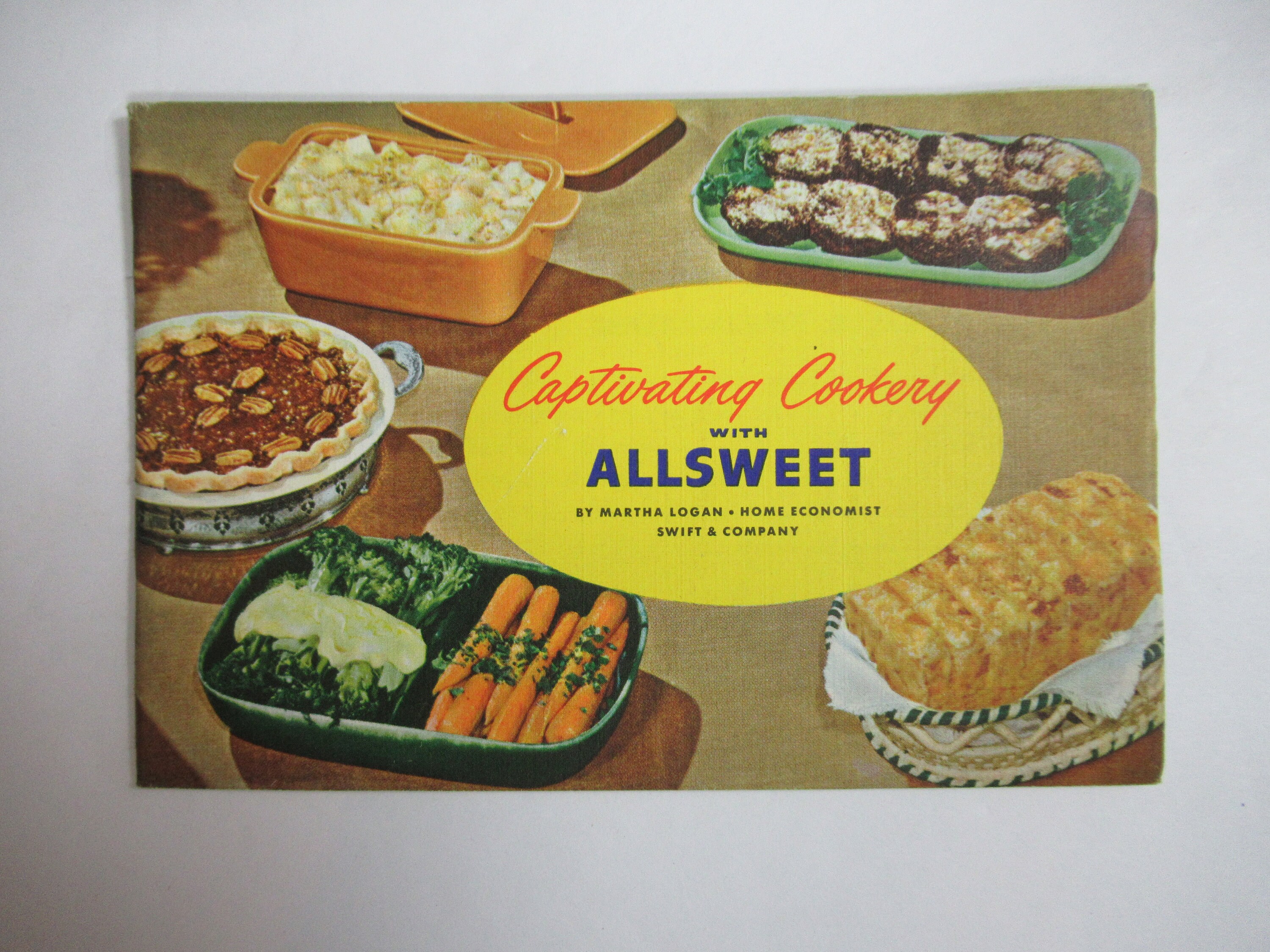 1950s Allsweet Oleo Margarine Recipe Booklet, Vintage Advertising ...