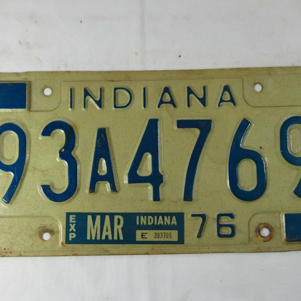 1976 License Plate - Etsy