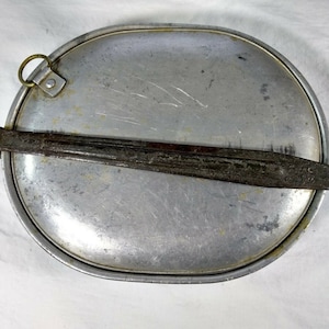 WWI Era Military Field Gear Mess Kit, Vintage, Metal, US Army - Etsy
