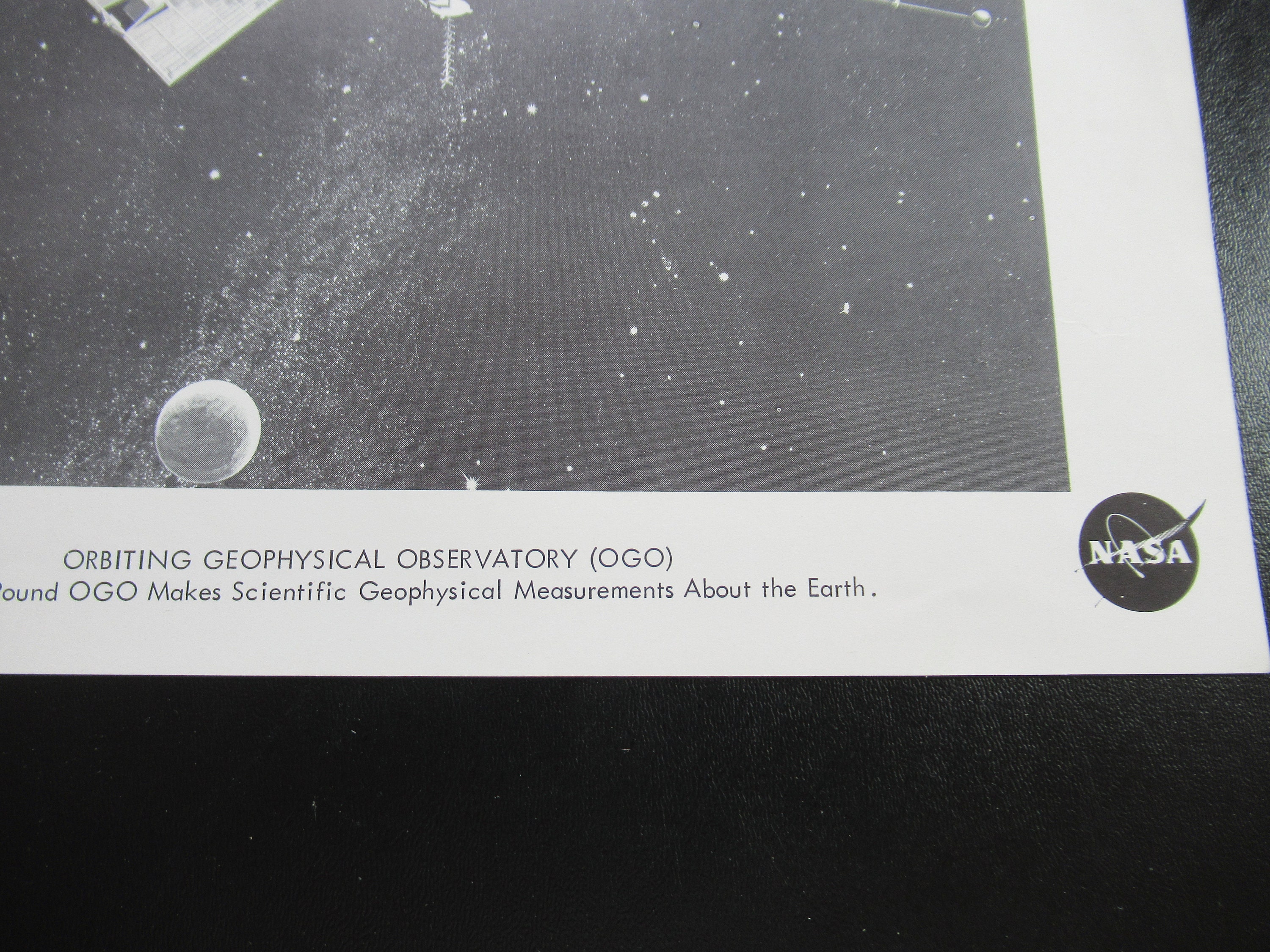 NASA Orbiting Geophysical Observatory Space Print, 1960s, 8x10 - Etsy