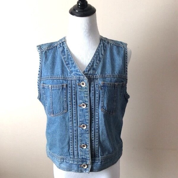 80s Vest - Etsy