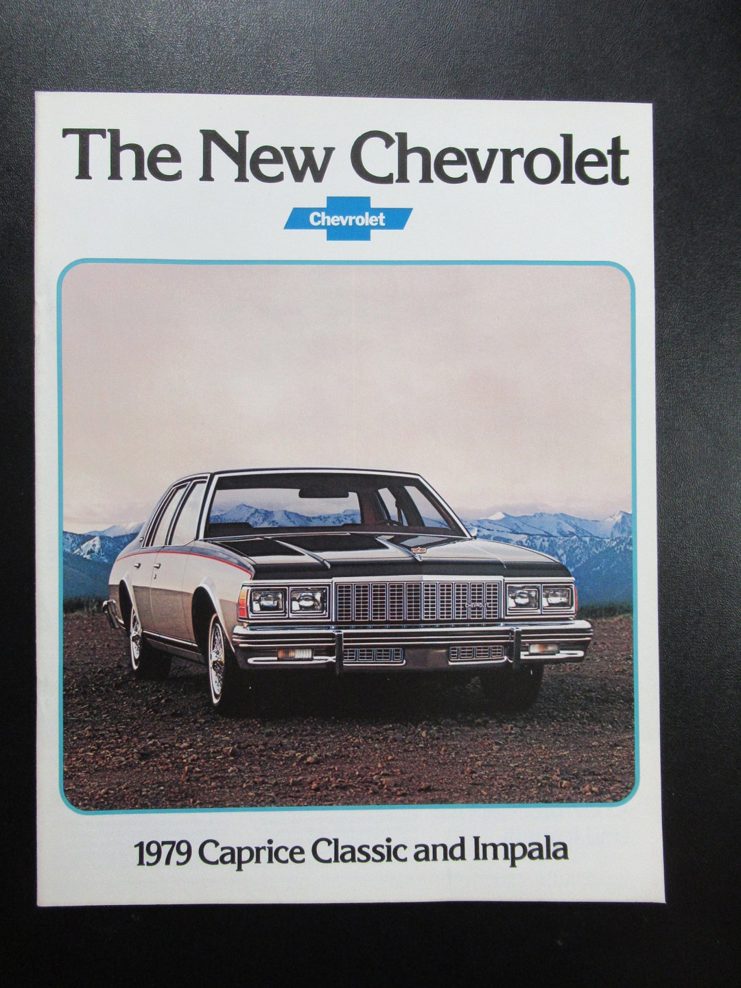 1979 Chevrolet Caprice Classic and Impala Brochure, Vintage Chevy ...