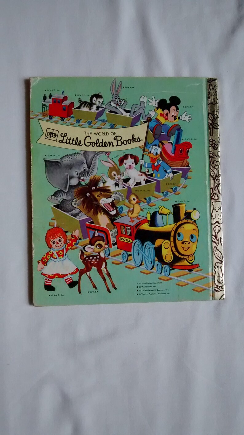 Vintage Little Golden Book Surprise for Mickey Mouse, LGB, Walt Disney ...