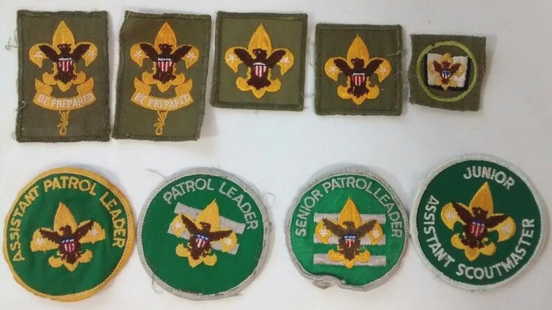 Vintage BSA Boy Scout Patch Lot Junior Assistant Scoutmaster - Etsy