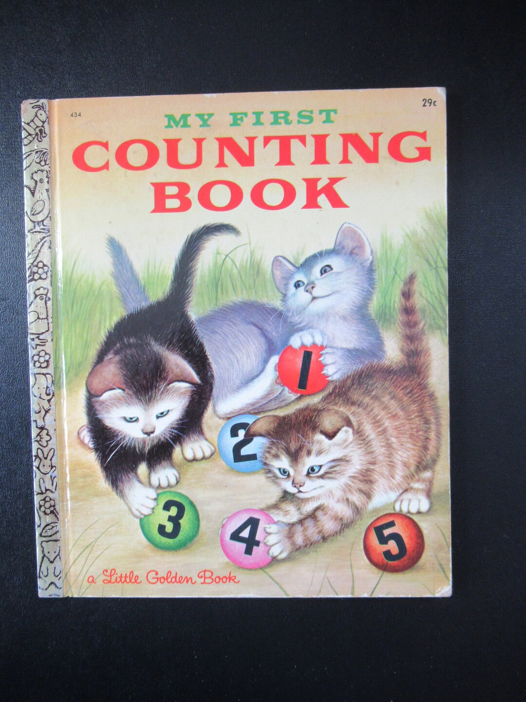 Vintage Little Golden Book My First Counting Book, LGB, 1957 - Etsy