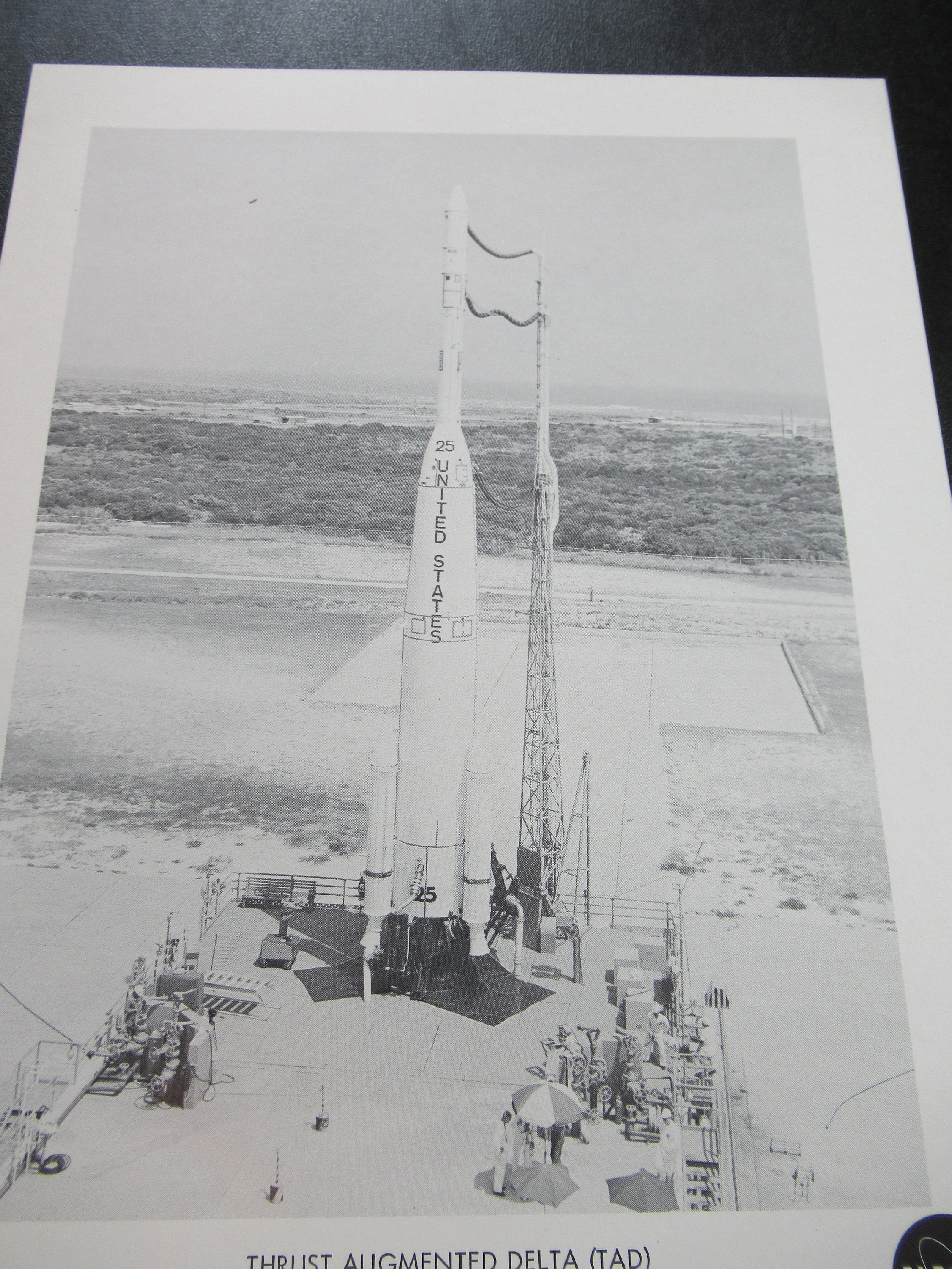 NASA Thrust Augmented Delta TAD Rocket Space Print, 1960s, 8x10 - Etsy.de