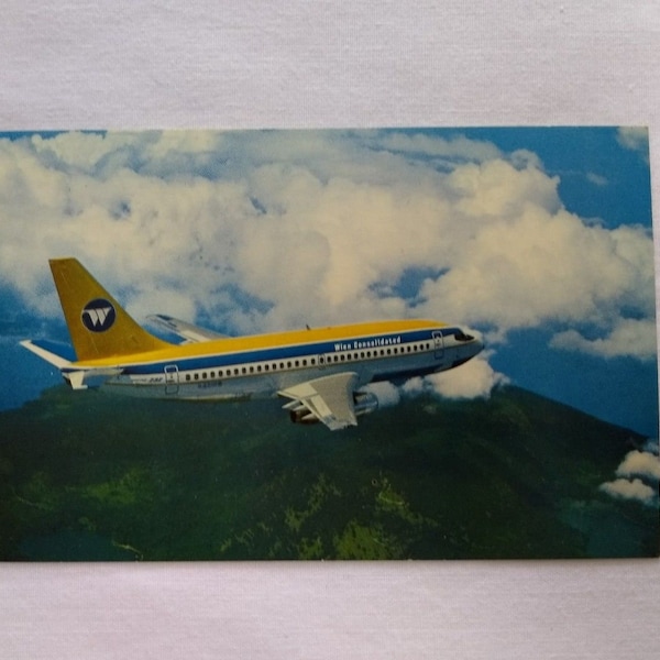 Airplane Postcard - Etsy