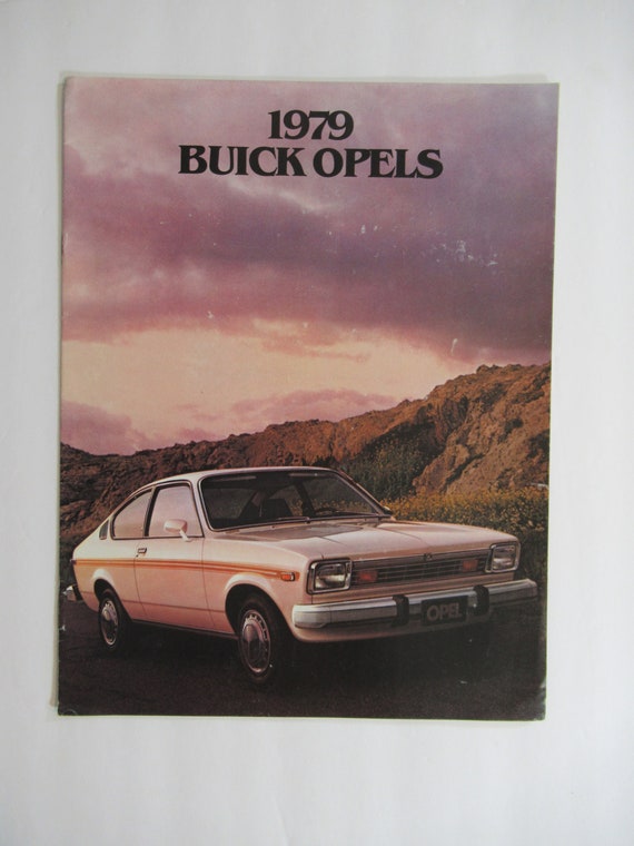 1979 Buick Opels Brochure Vintage Dealer Advertising GM | Etsy