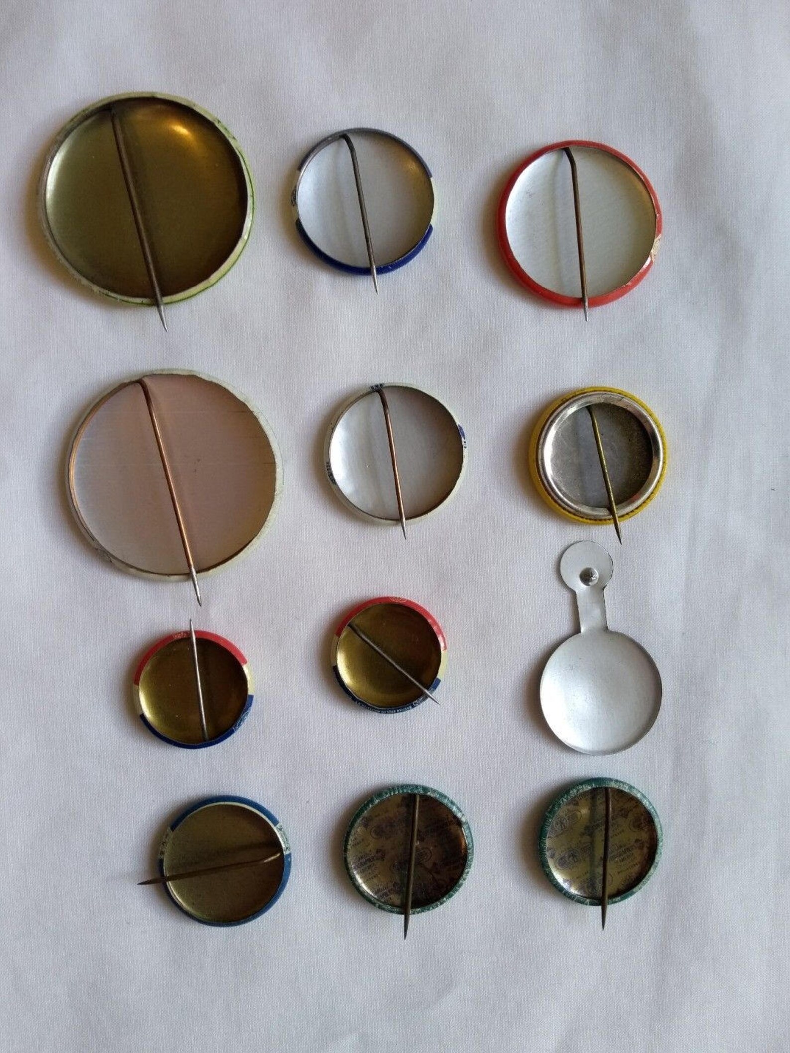 Vintage Political Campaign Election Pin Button Lot, Wallace, Johnson ...