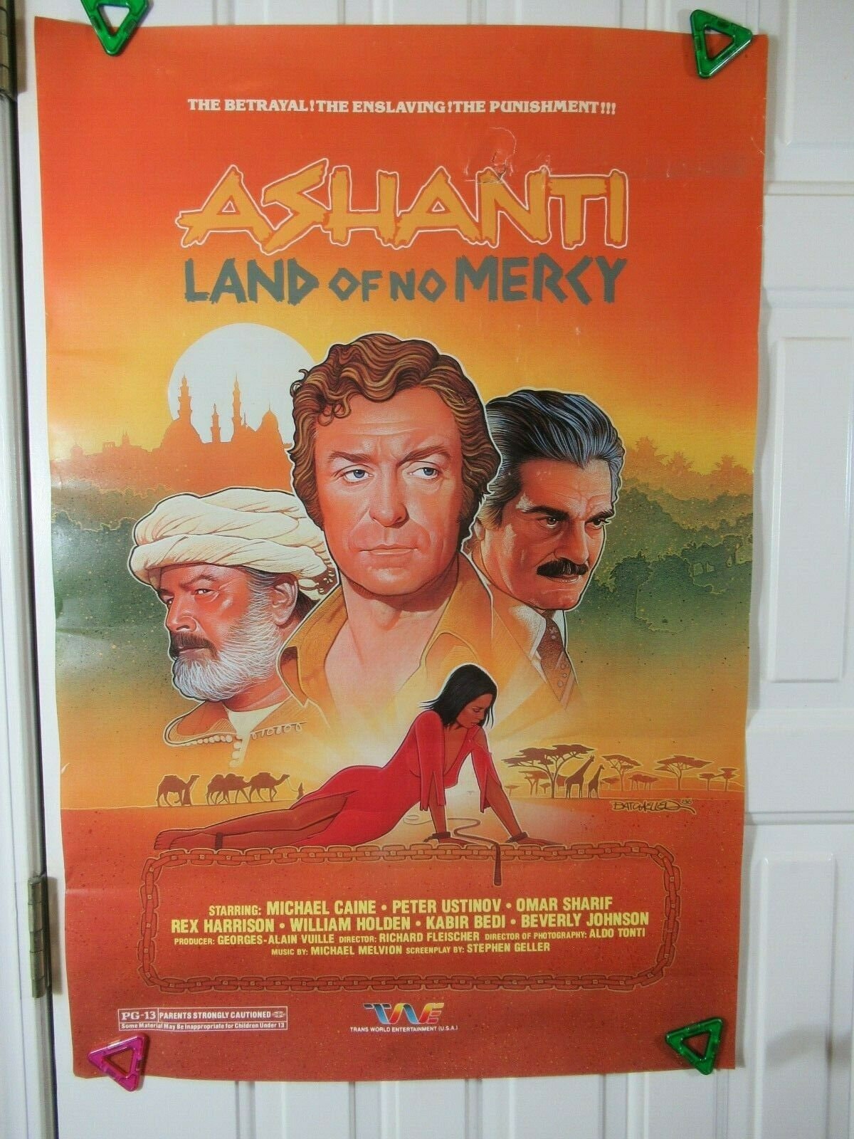 70s 80s Ashanti Land of Mercy Video Movie Poster Vintage - Etsy