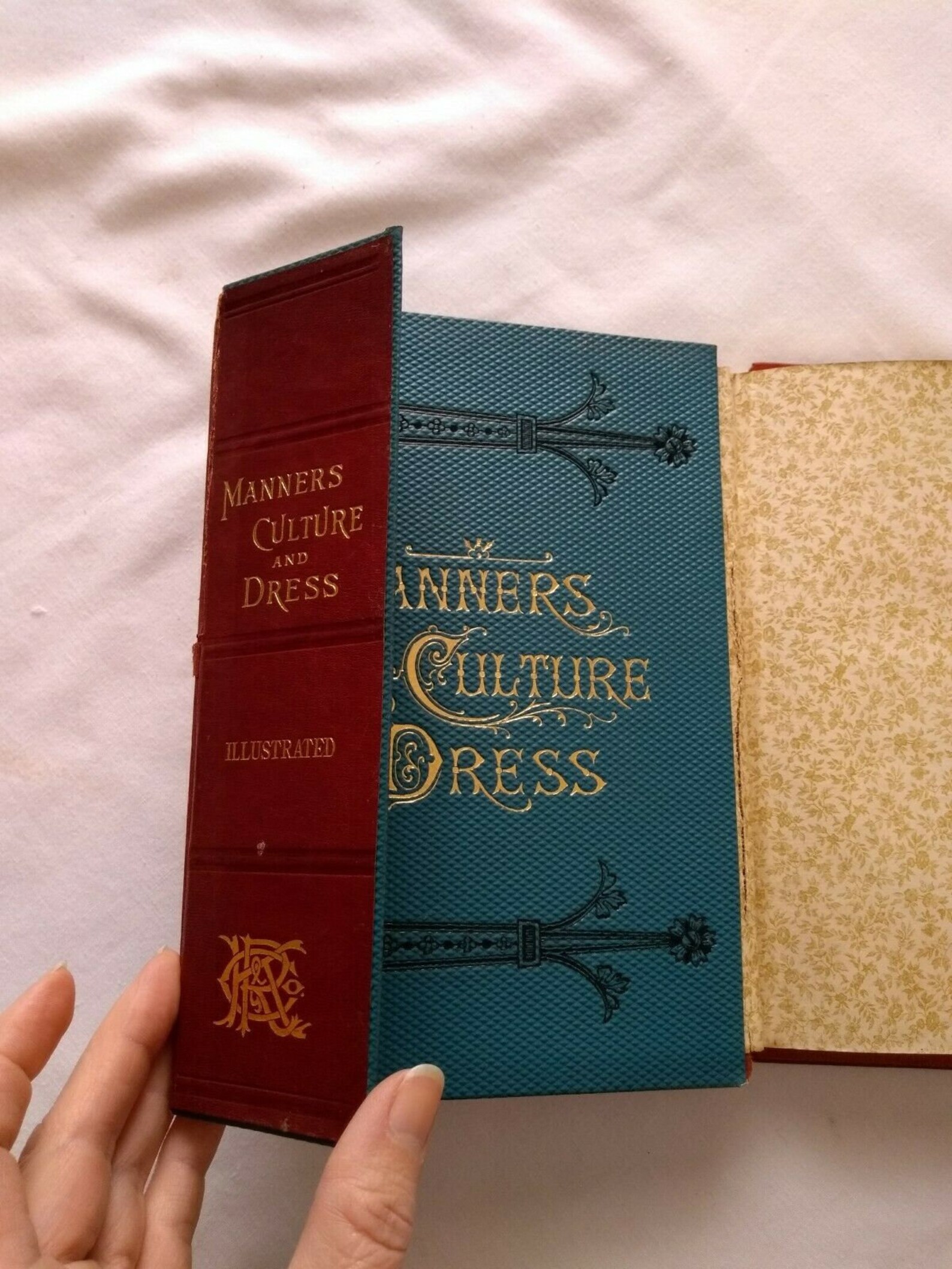Salesman Sample Victorian Book, Manners Culture and Dress, Richard A ...