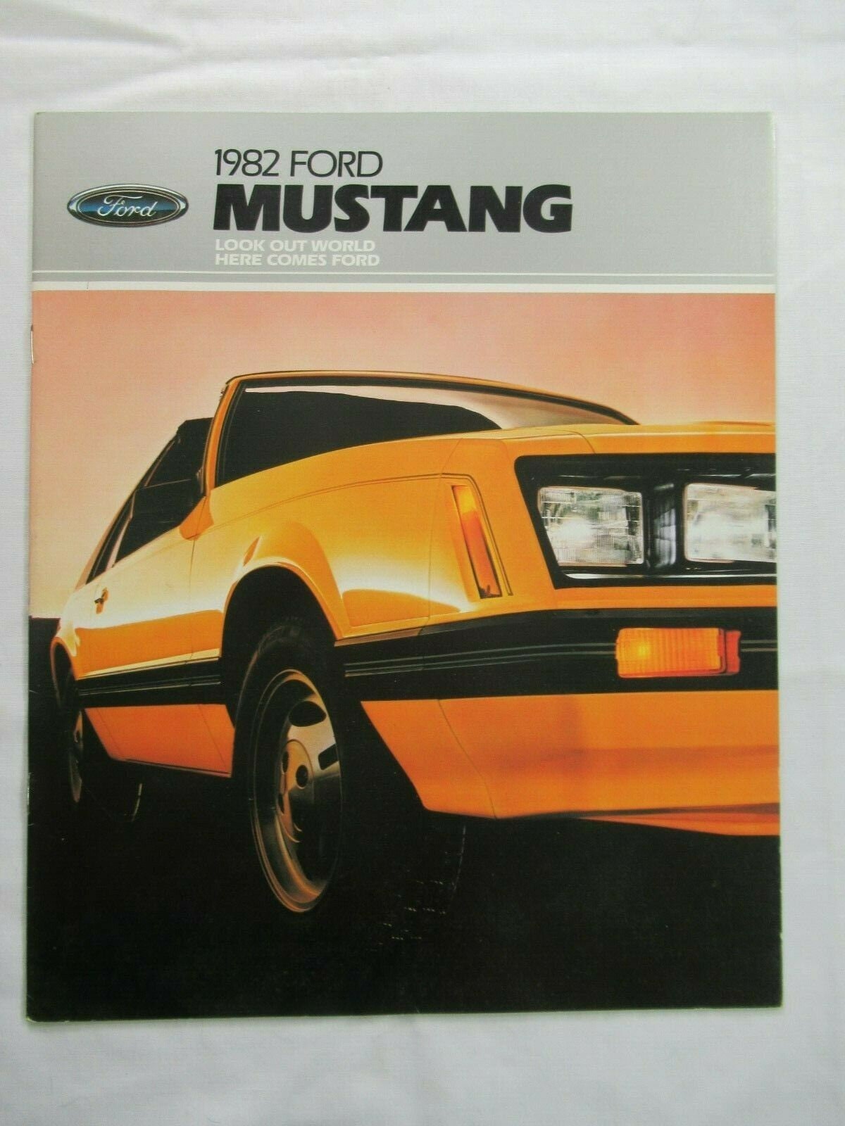 1982 Ford Mustang Car Brochure, Sales, Advertising, Dealer Catalog ...