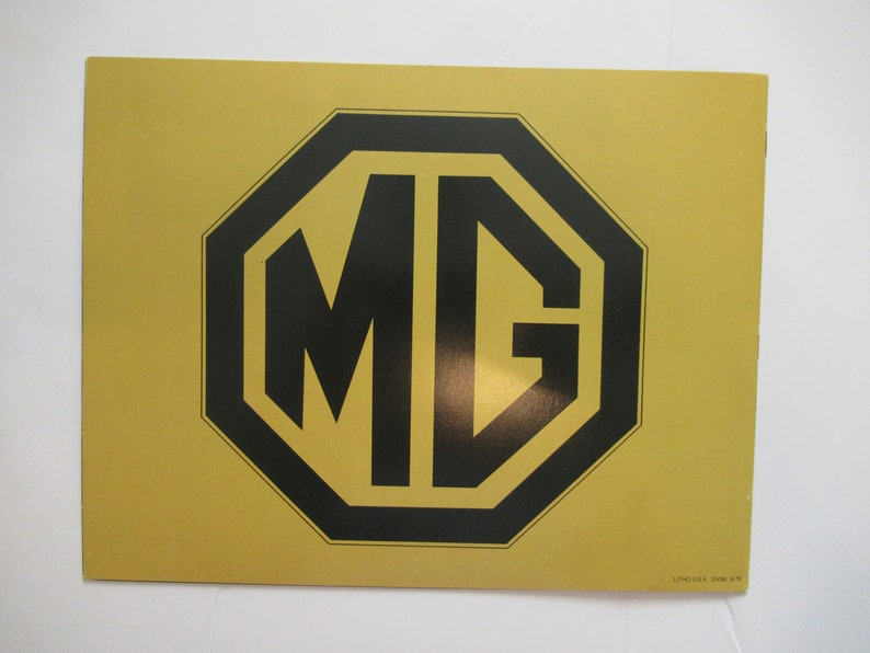 1980 MG MGB TC Car Brochure, Dealer Advertisement, Auto Prospekt ...