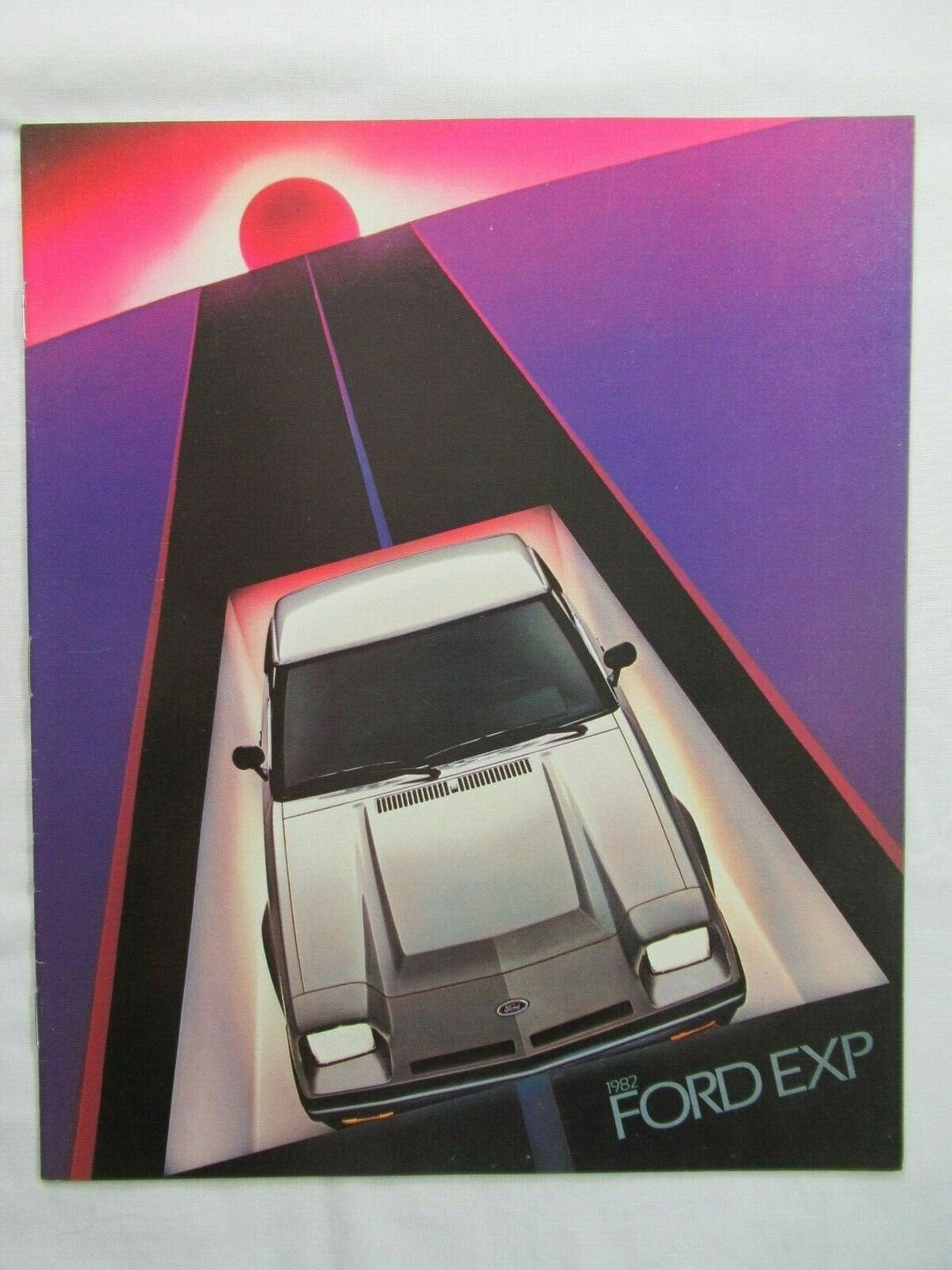 1982 Ford EXP Car Brochure, Advertising, Dealer Catalog, Vintage ...