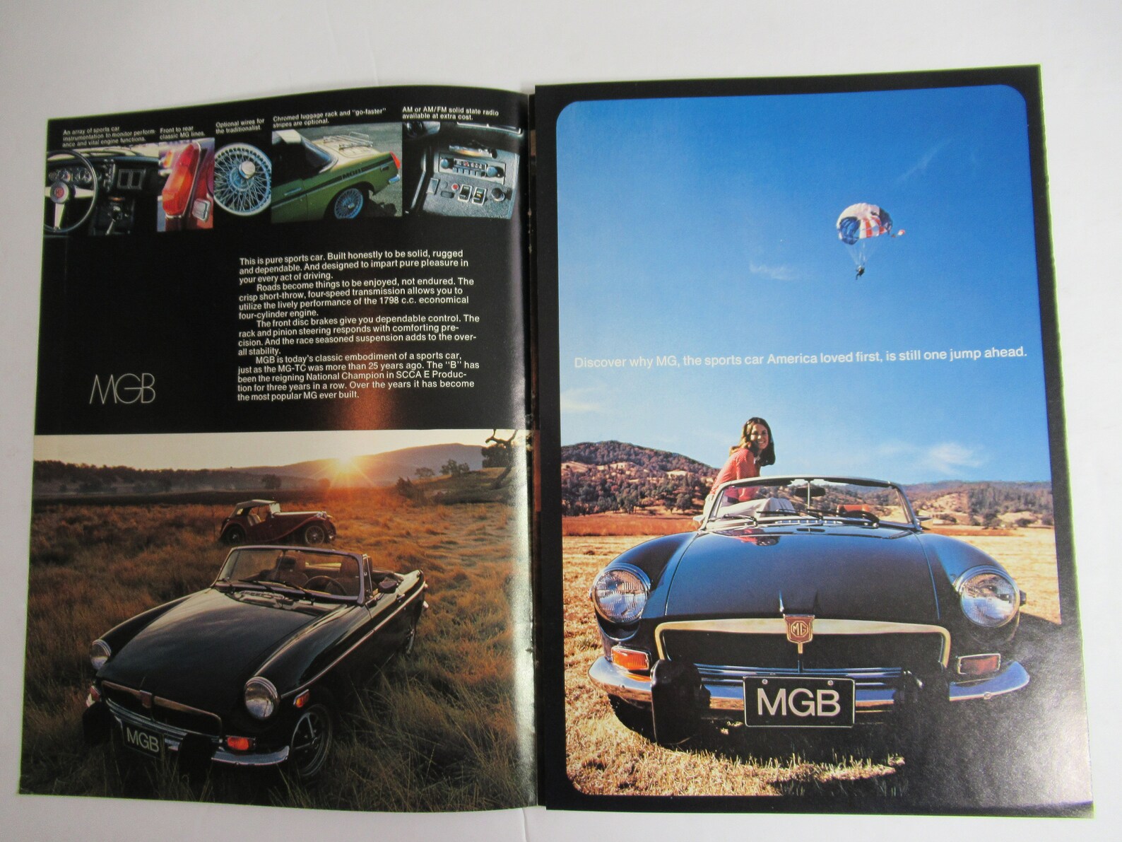 1974 MG GT MGB Midget Brochure Car Dealer Advertising - Etsy