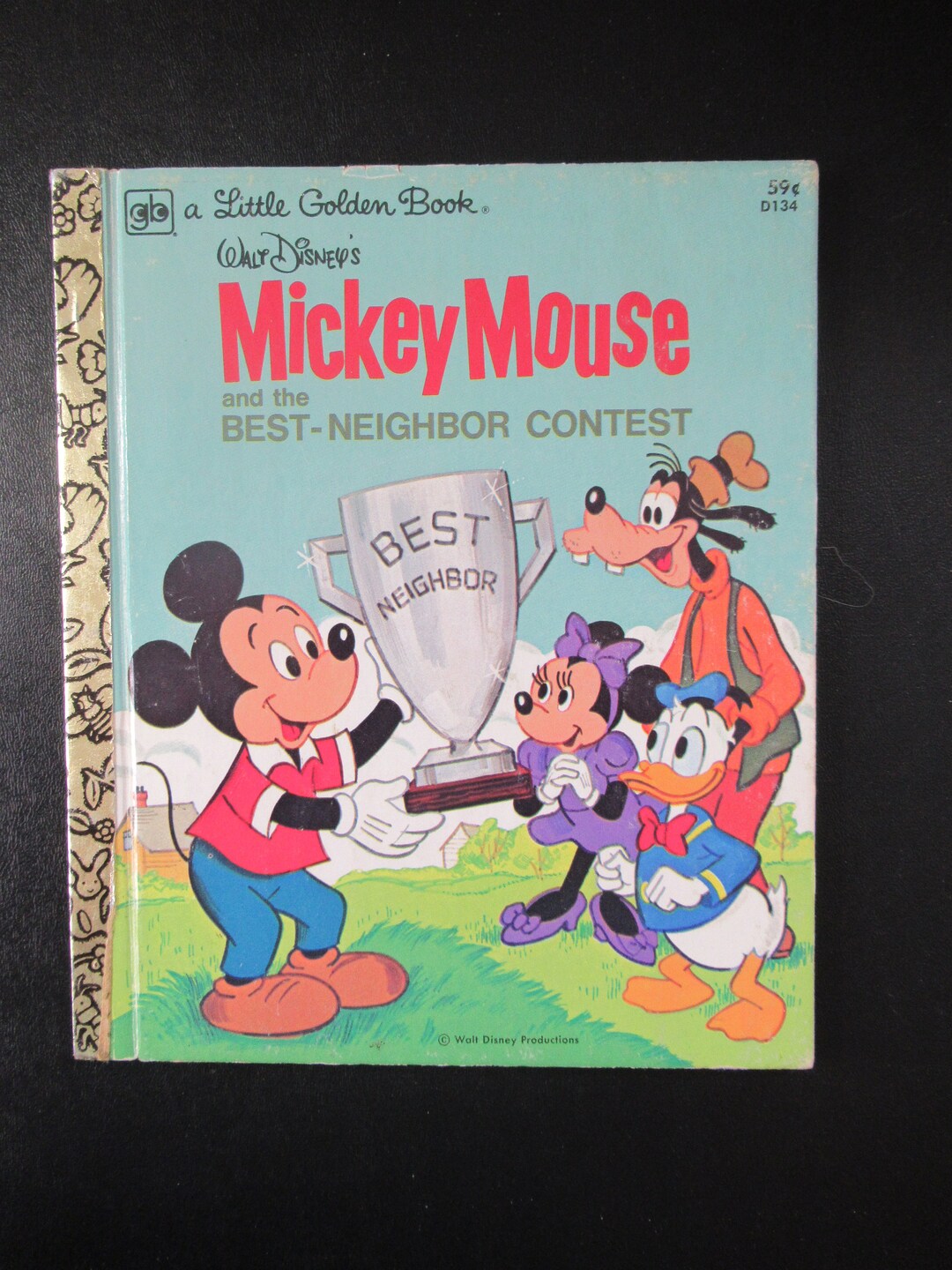 Vintage Little Golden Book Walt Disney's Mickey Mouse and the Best ...