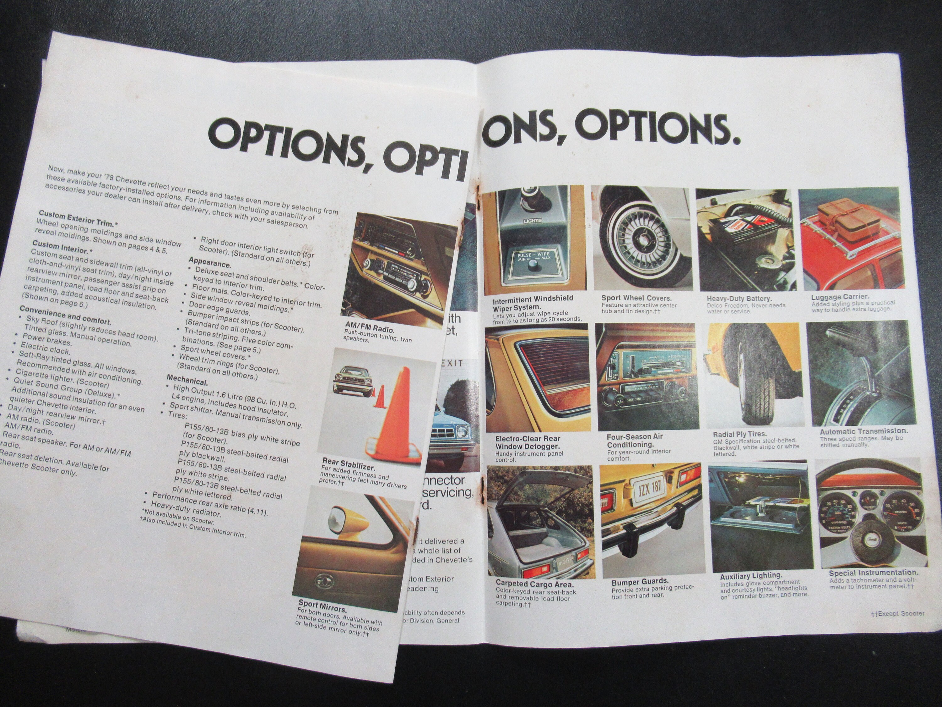 1978 Chevrolet Chevette Brochure, Vintage Chevy Advertising - Etsy