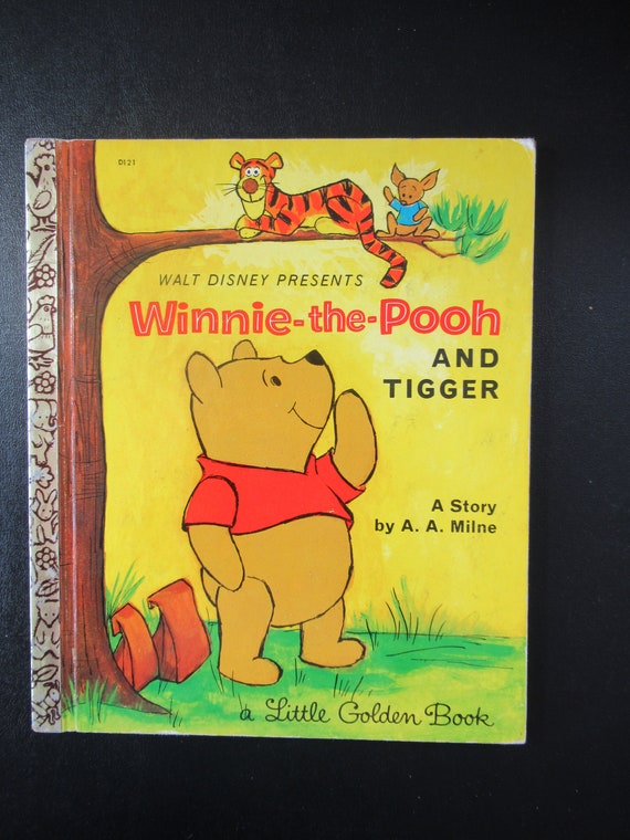 Vintage Little Golden Book Walt Disney Winnie the Pooh and | Etsy