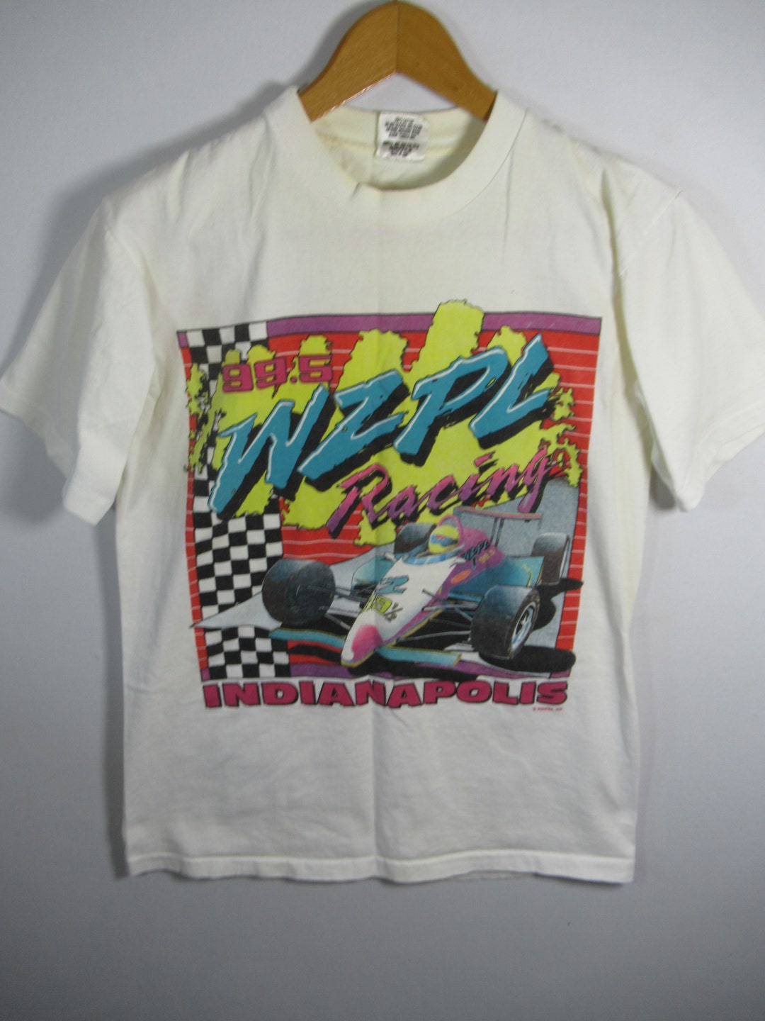 Vintage 90s WZPL Radio Station Indianapolis Single Stitch T-shirt ...