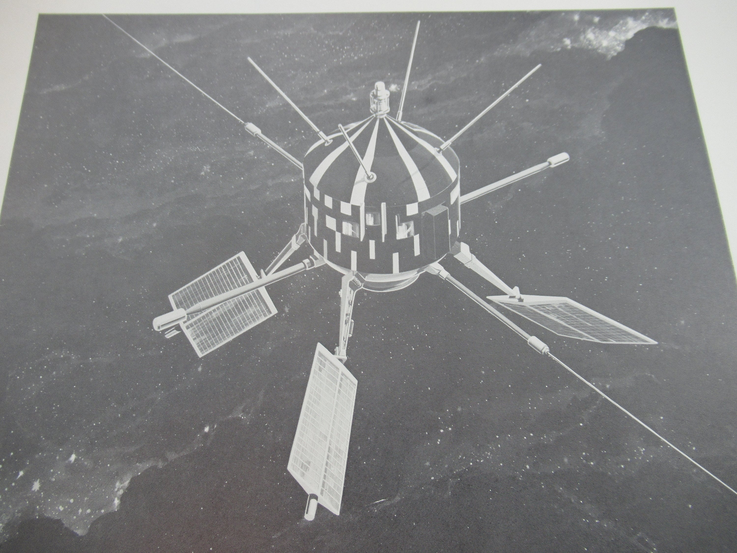 NASA Ariel II United States UK Satellite Space Print 1960s 8x10 - Etsy.de