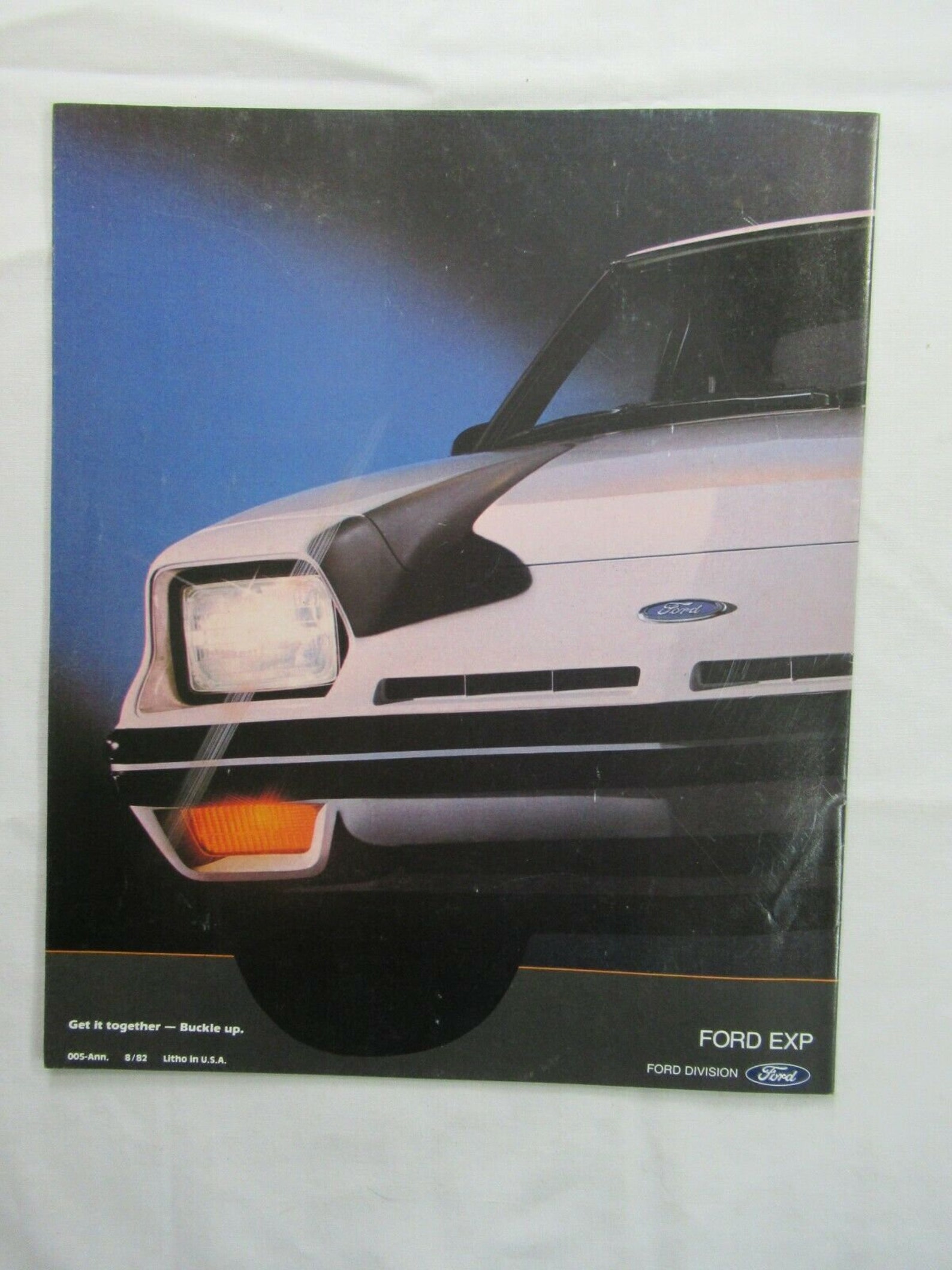 1983 Ford EXP Car Brochure, Sales, Advertising, Dealer Catalog, Vintage ...