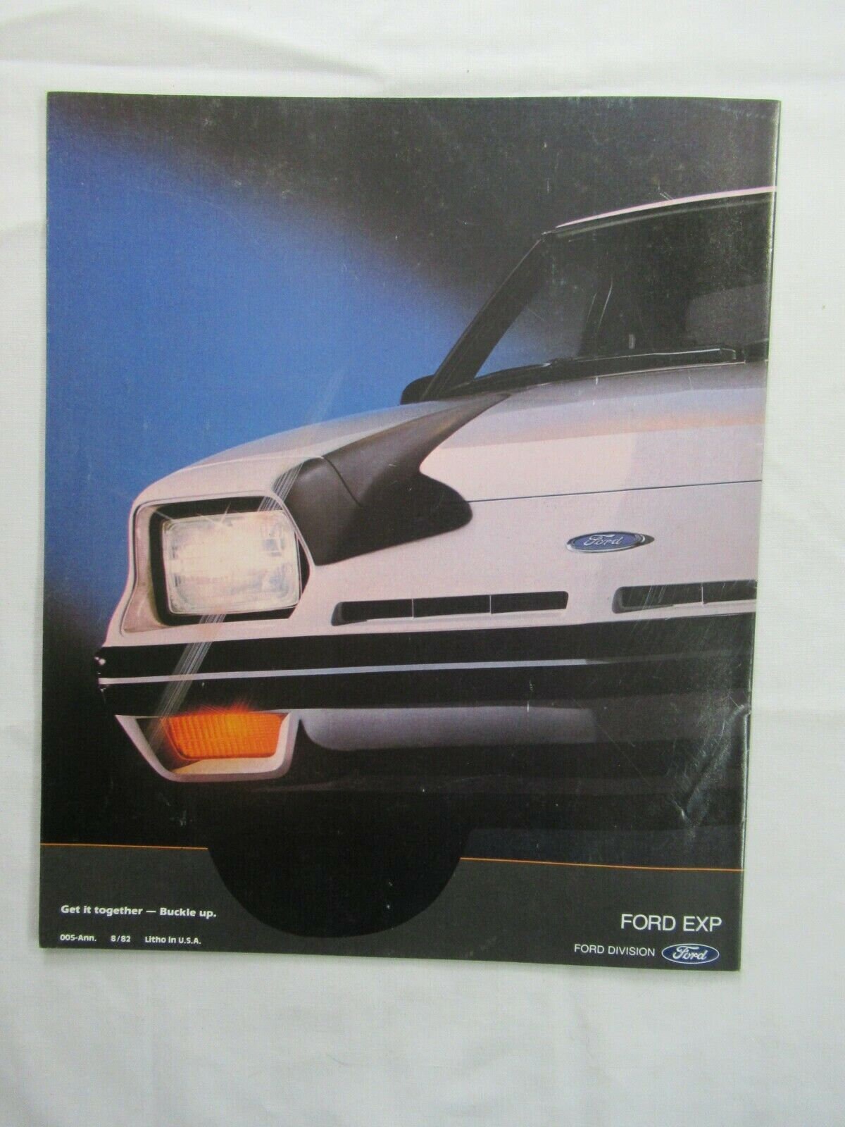 1983 Ford EXP Car Brochure, Sales, Advertising, Dealer Catalog, Vintage ...