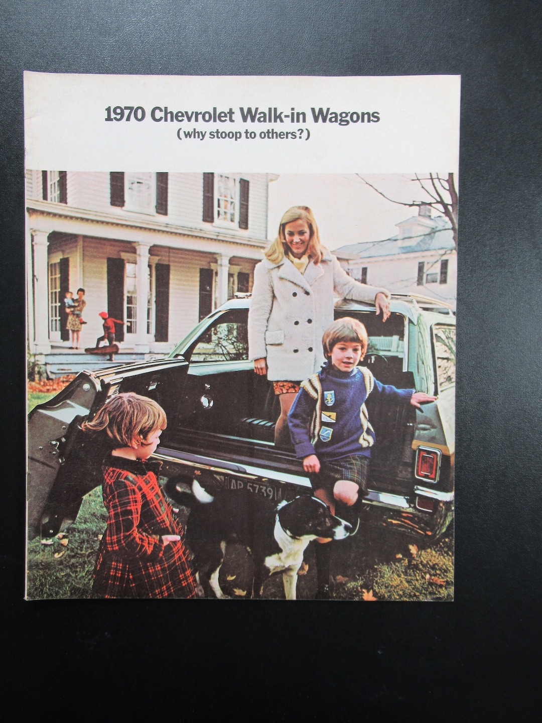 1970 Chevrolet Walk-in Station Wagon Brochure, Vintage Chevy ...