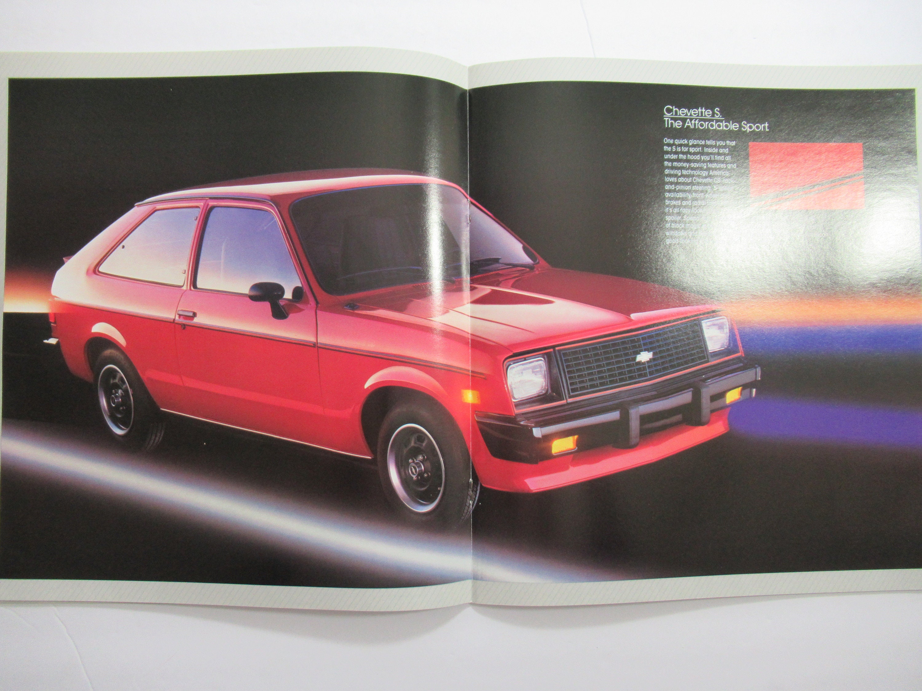 1984 Chevrolet Chevette Brochure, Vintage Chevy Advertising - Etsy