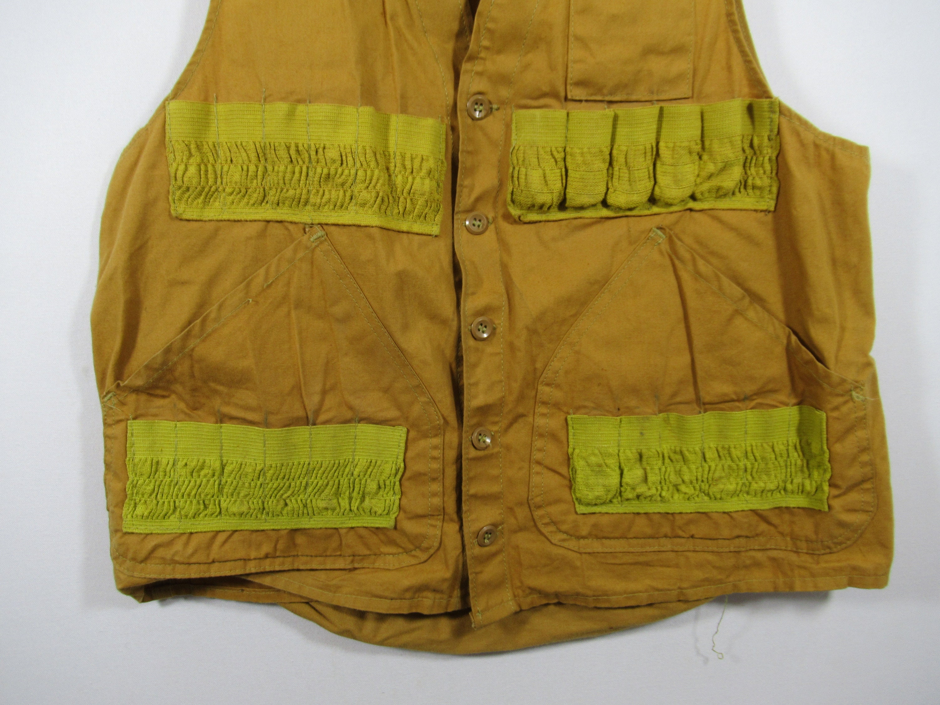 Vintage Black Sheep Brand Men's Adult Small Hunting Vest, Sleeveless ...