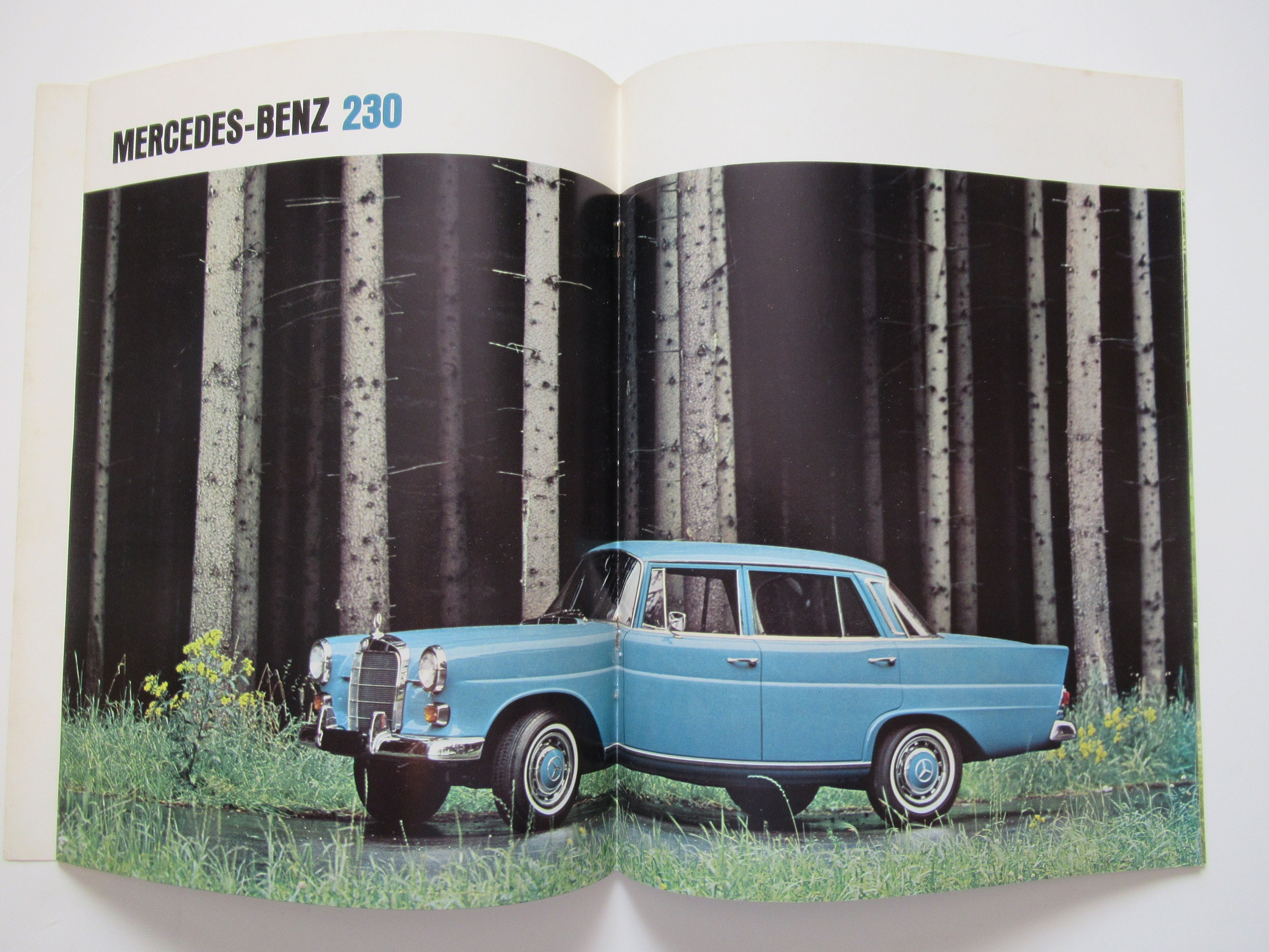 1965 Mercedes Benz Car Brochure Catalog, Dealer Advertisement, Auto ...