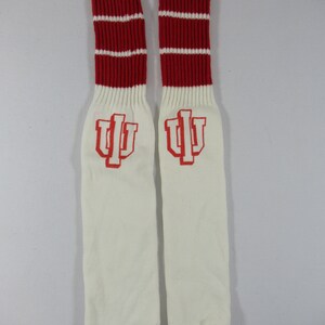 Vintage Indiana University Tube Socks, 70s, 80s, IU, Hoosiers - Etsy