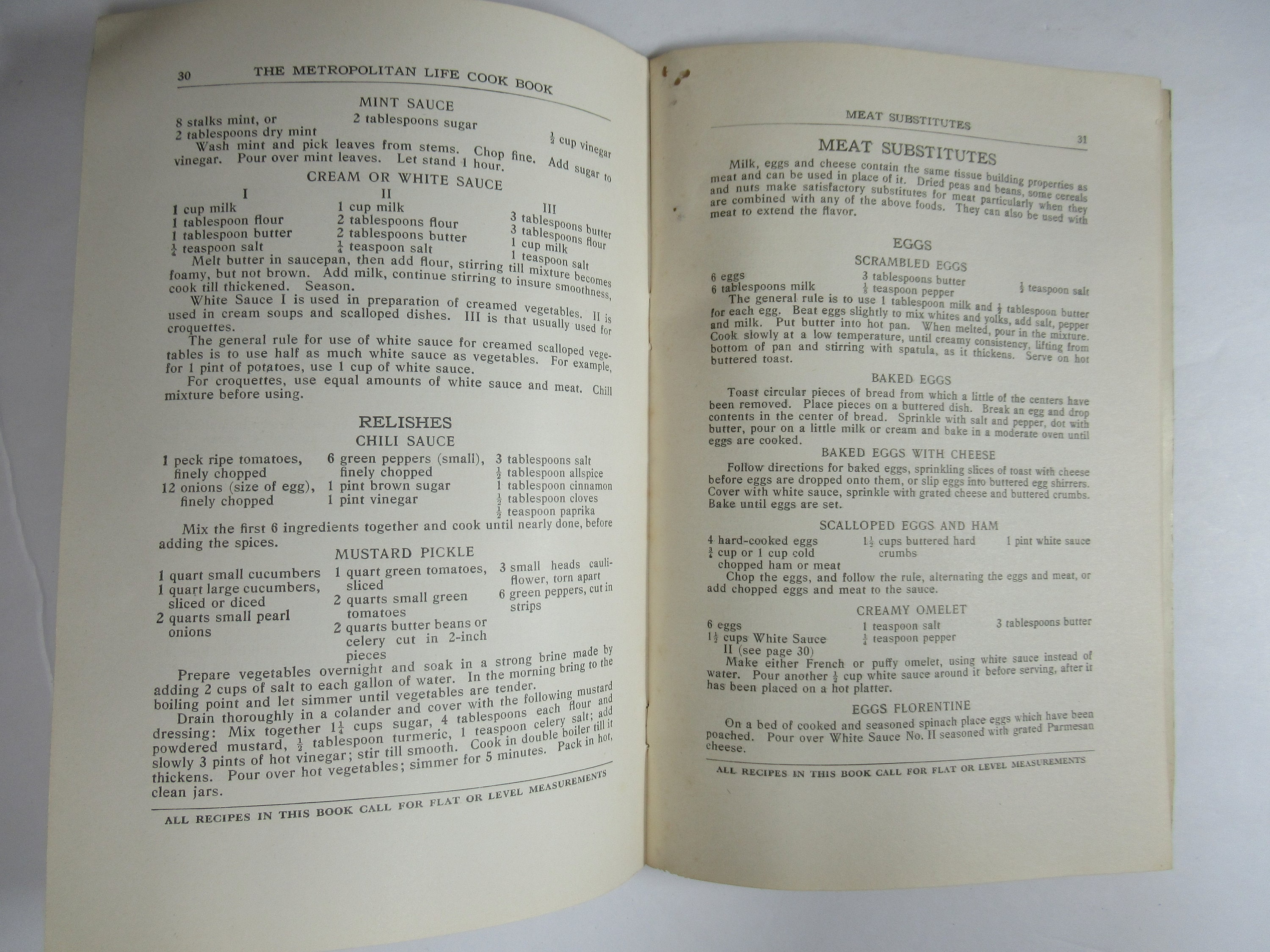 Metropolitan Cook Book Recipe Booklet Vintage Antique Life - Etsy