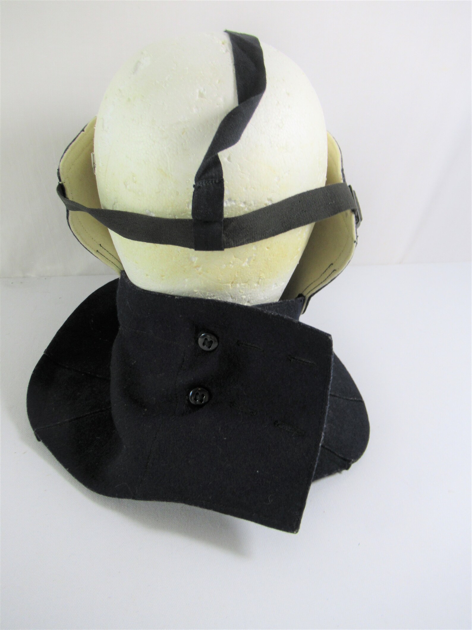 Vintage 1940s British Ski Mask, Navy Blue, Wool - Etsy