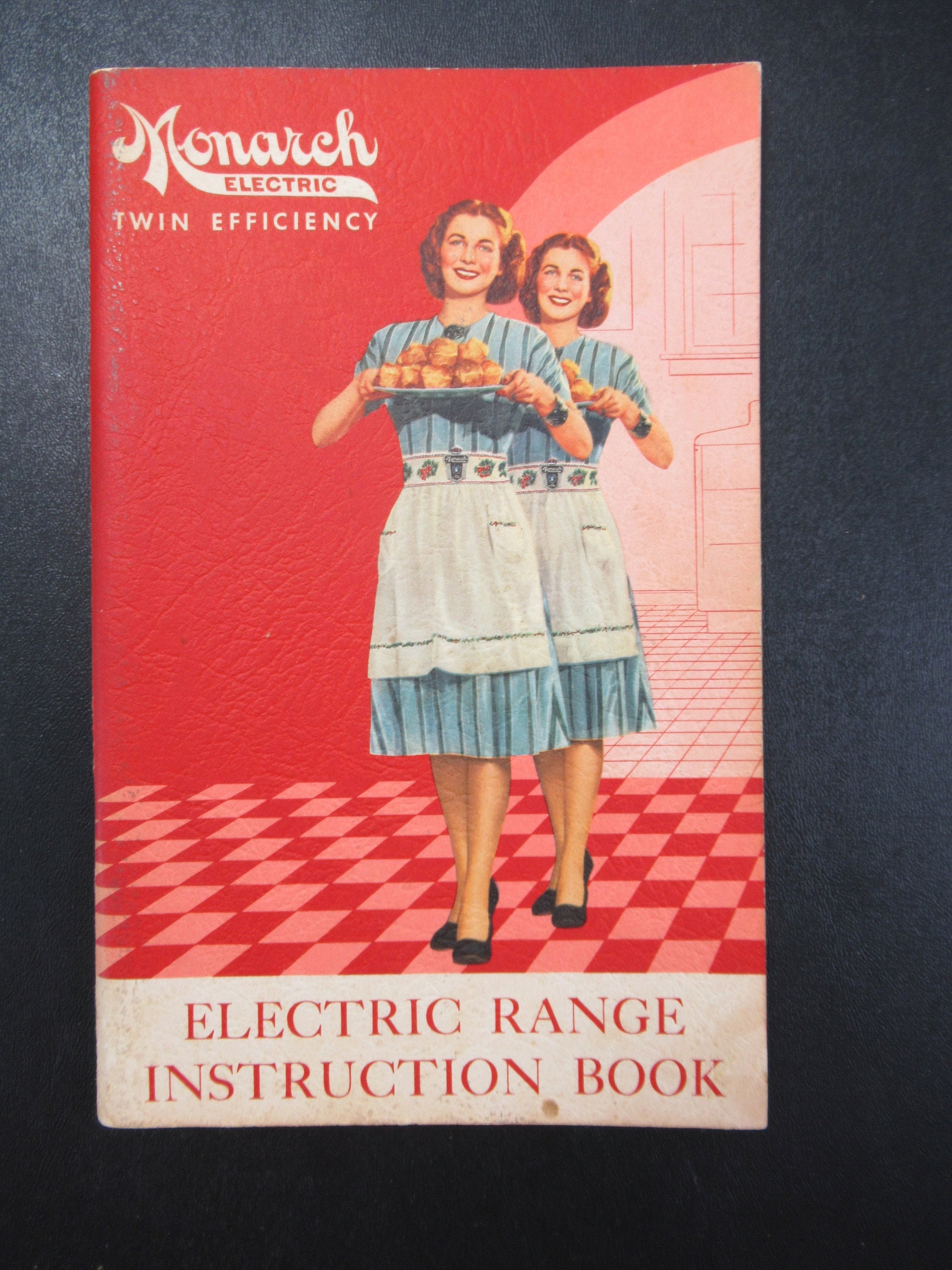 Vintage Monarch Electric Range Cookbook Instruction Manual, Recipe Book ...