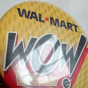 Vintage Wow! Lay's Potato Chip Button, Badge, Pin, Walmart, Olestra ...